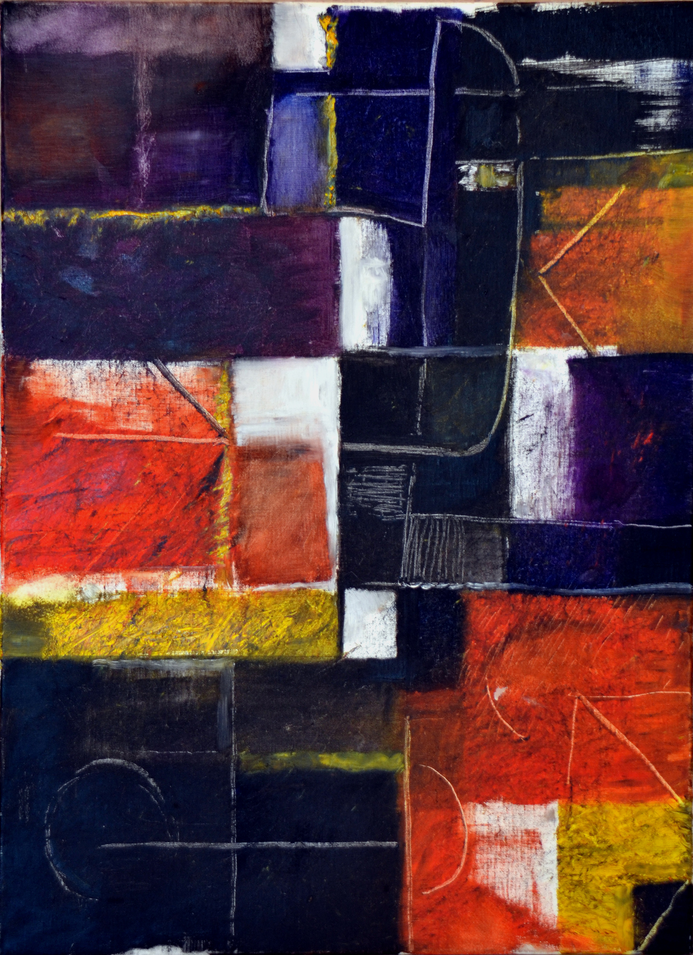 Opere astratte di matrice geometrica – Valeria Nuzzo visual artist